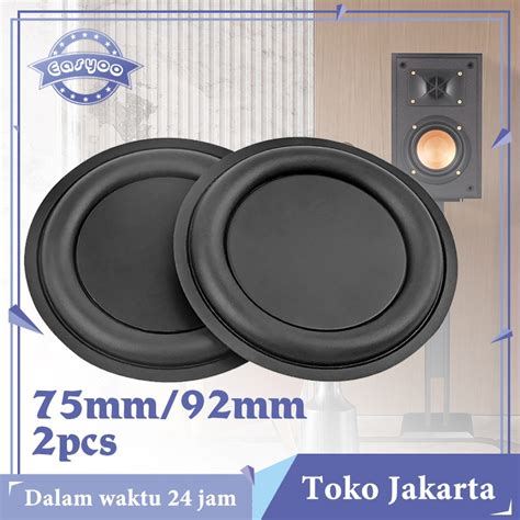 Jual Isi Bass Pasif Radiator Mm Mm Subwoofer Passive Radiator Bass Radiator Pasif Shopee