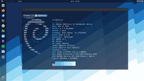 [gnome] I Love The Simplicity Of Debian And Gnome R Unixporn