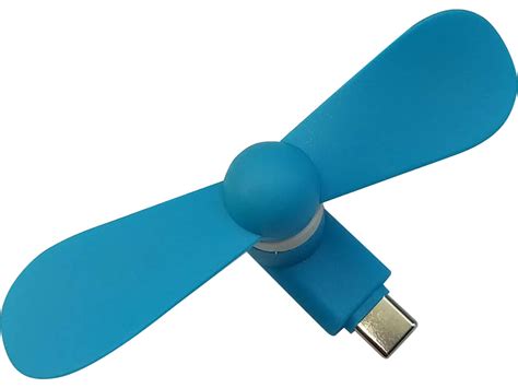 Mini Ventoinha Silver Type C Azul Worten Pt