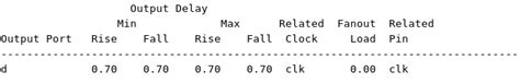 sdc命令详解：使用set output delay命令进行约束 set output delay csdn博客