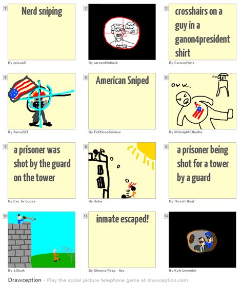 Nerd Sniping Drawception