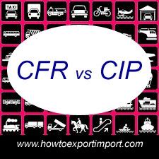 Difference Between CFR Terms And CIP Terms