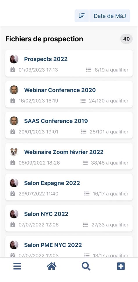 Nouvelle Application Mobile De Prospection Commerciale NoCRM