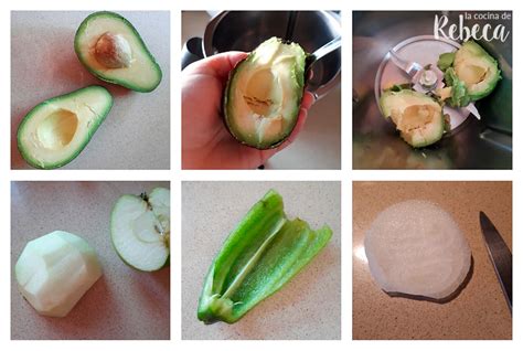 La Cocina De Rebeca Gazpacho De Aguacate Y Manzana
