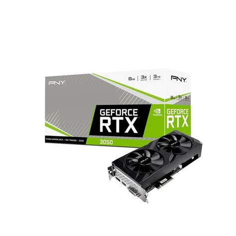 Pny Geforce Rtx 3050 Gaming Gpu 8gb Gddr6 1 55ghz Core 1 78ghz