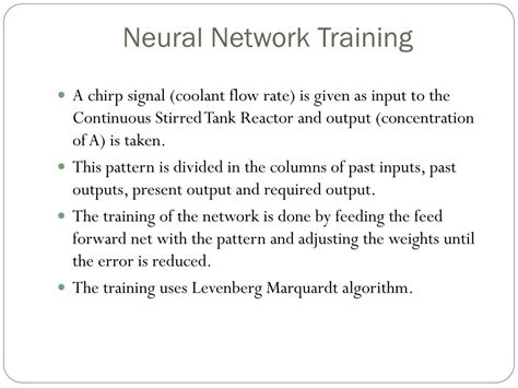 Ppt Wavelet Neural Control Of Cascaded Continuous Stirred Tank Reactors Powerpoint