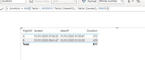 solved calculating time between two dates in visual matri