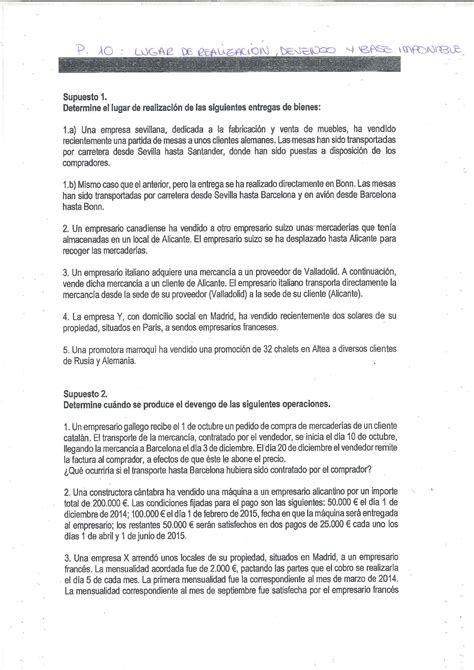 Practica IVA Resuelta Sistema Fiscal I Studocu