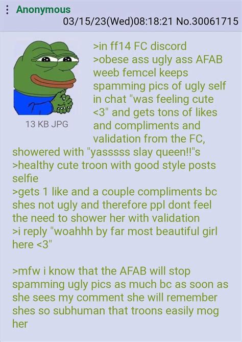 Anon Is A Little Mischievous Rgreentext Troon Know Your Meme