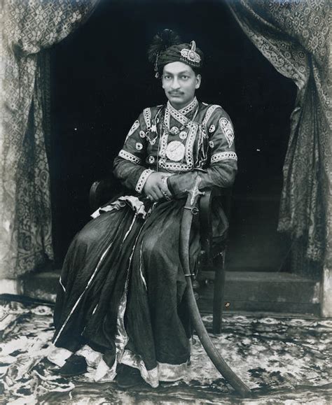 bonhams maharajas three portraits one tentatively identified as pratap singh rao gaekwad of