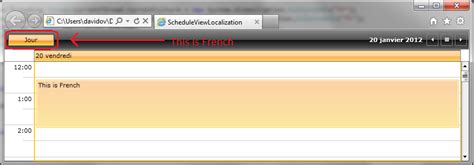 Localization Not Working Out Of The Box For The Scheduleview In Ui For