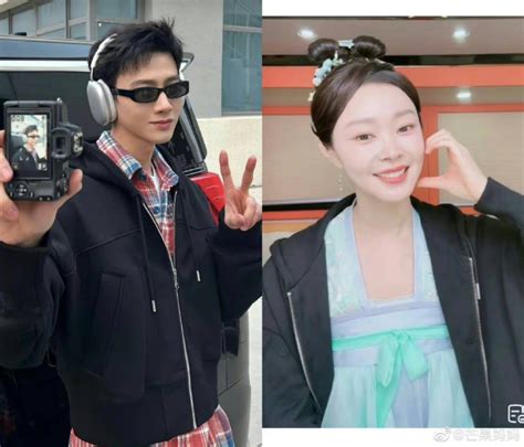Bintang Drama Destined Cinlok Song Yi Pakai Baju Bai Jingting Layar