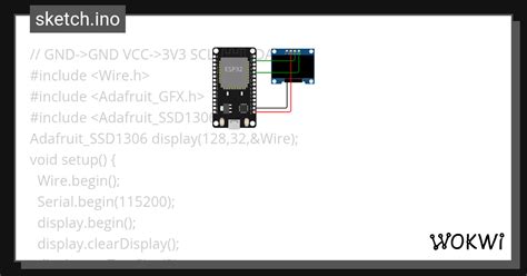 Oled Wokwi Esp32 Stm32 Arduino Simulator Oled Wokwi Esp32 Stm32 Arduino Simulator
