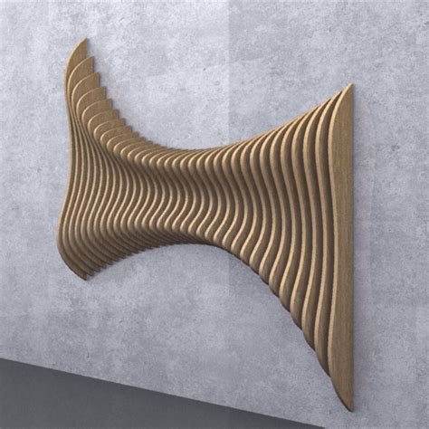 Parametric Wavy Wooden Wall Decor 10 Artofit