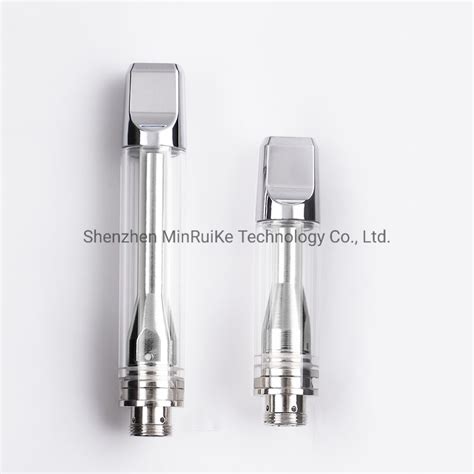 Mc08 Atomizer Silver Metal Drip Tip With Horizontal Ceramic Coil 510
