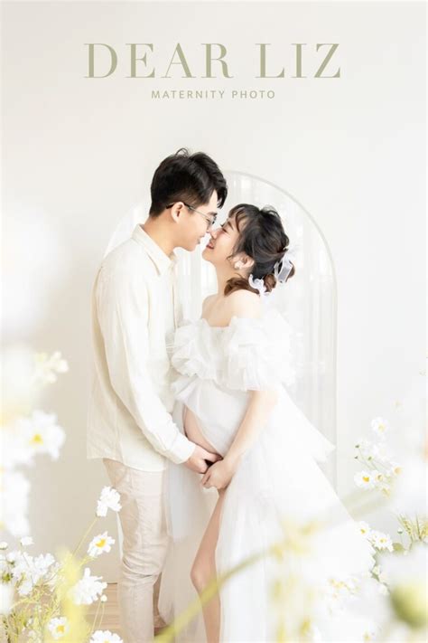 【孕婦寫真】超仙超美的林書葶 Una，用夢幻甜美風格紀念雙胞胎大孕肚