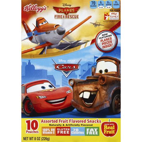 Kelloggs Fruit Flavored Snacks Disney Planes Fire And Rescue Disney