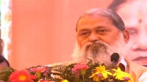 Some People Have Made Me Stranger In My Party Bjp Leader Anil Vij