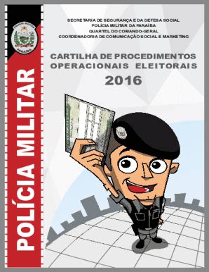 Fillable Online Polcia Militar Do Par Fax Email Print PdfFiller