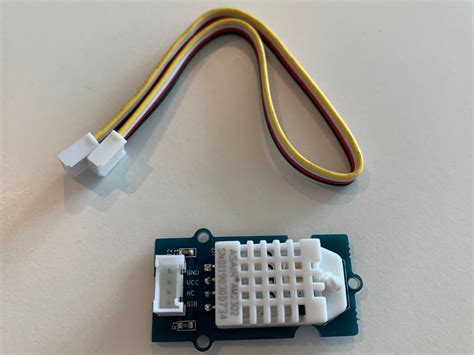 how to use a grove temperature and humidity sensor pro with a raspberry