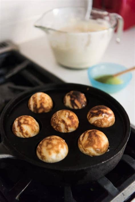 Aebleskiver Recipe Danish Pancakes House Of Nash Eats
