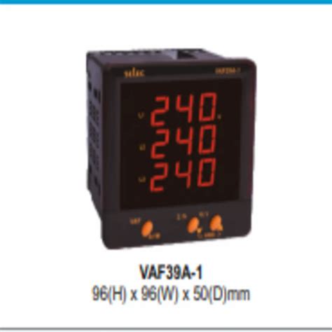 Digital Vaf Meter For Industrial Model Name Number Vaf 36a At ₹ 1650
