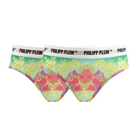 PHILIPP PLEIN Мъжки слип цвят зелен - OneMoreTrend