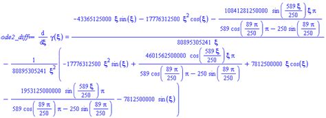 how to use numeric dsolve solution in other odes to get solution and
