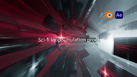 blender sci fi loop simulation practice youtube