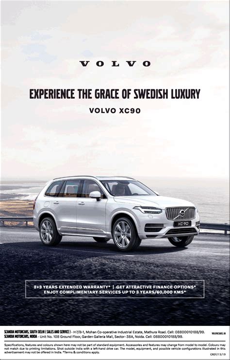 Volvo Experience The Grace Of Swedish Luxury Volvo Xc90 Ad Advert Gallery