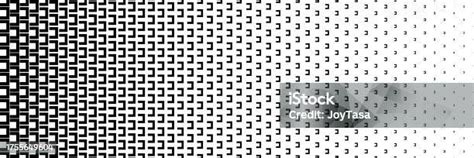パターンと背景の正方形のブロックデザインの水平黒ハーフトーン ます目のベクターアート素材や画像を多数ご用意 ます目
