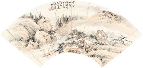 馮超然 雲壑松陰｜2023秋季 帝圖拍賣 領銜全台書畫文物類第一拍賣品牌