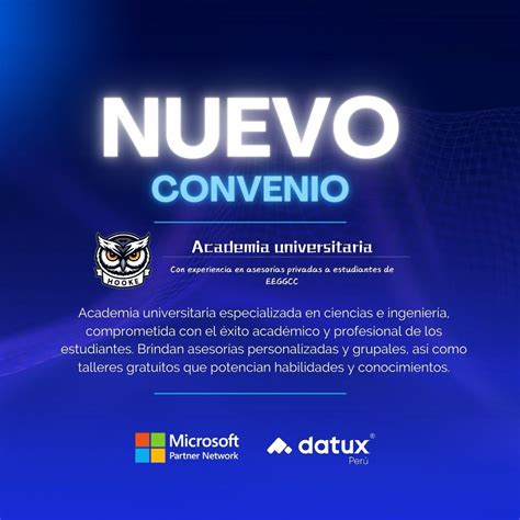 Alianza Academiahooke Datux Convenio Powerbi Sql Python R Excel Msproject Proyectos