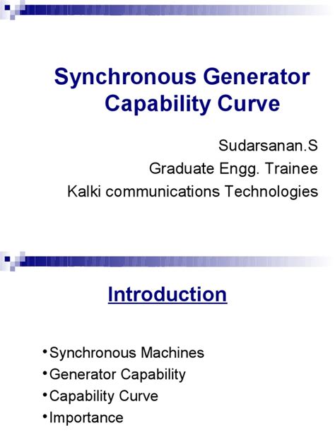 synchronous generator capability curve sudarsanan s graduate engg