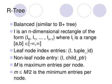 Ppt R Trees A Dynamic Index Structure For Spatial Searching Antonin