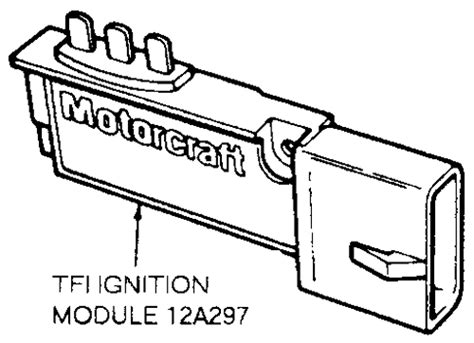 Car Repair World Ford Ignition Module With Diagrams