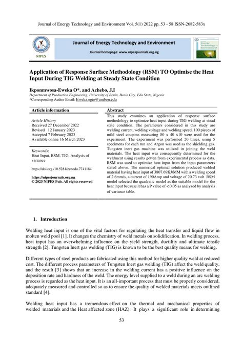 Pdf Application Of Response Surface Methodology Rsm To Optimise The