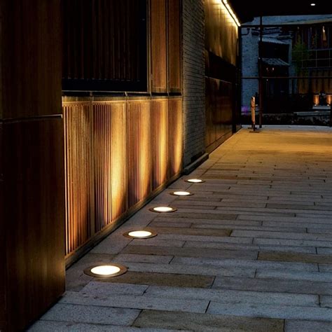 西维亚地埋灯户外防水防尘不锈钢嵌入式led 广场花园草坪埋地射灯 天猫 花瓣网