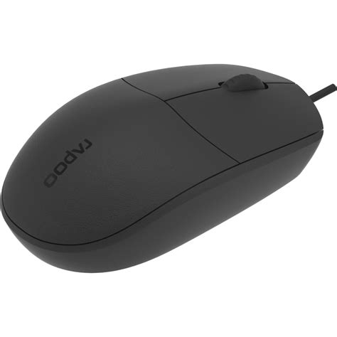 Rapoo N100 black Optical Mouse – TechHive