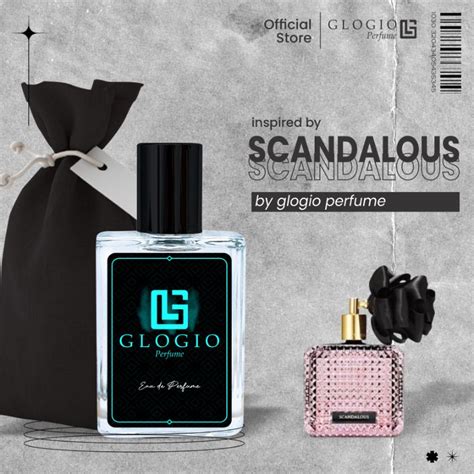 Jual GLOGIO PERFUME Inspired Scandalous Parfum Wanita Awet Tahan Lama