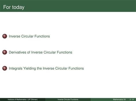 Solution M53 Lec5 3 Inverse Circular Functions Studypool