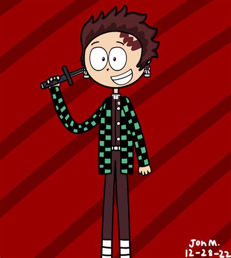 Tanjiro Kamado Again By T Jtmx On Newgrounds
