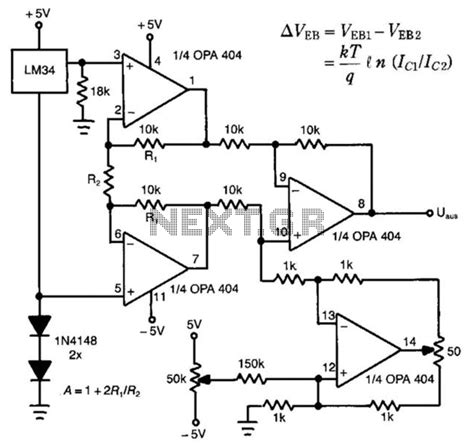 Thermometer Circuit Meter Counter Circuits Next Gr