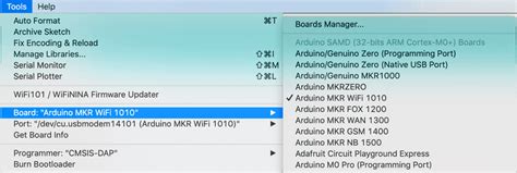 Securely Connecting An Arduino MKR WiFi 1010 To AWS IoT Core Arduino Documentation