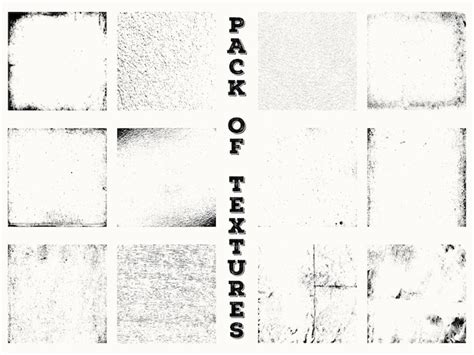 Premium Vector | Free set of vector grunge overlay textures with dust grain on white background