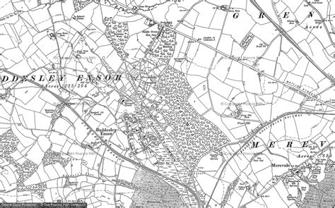 Old Maps Of Baddesley Ensor Warwickshire Francis Frith