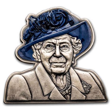 Buy 2022 Barbados 5 Oz Silver Queen Elizabeth Ii Shaped Coin Apmex