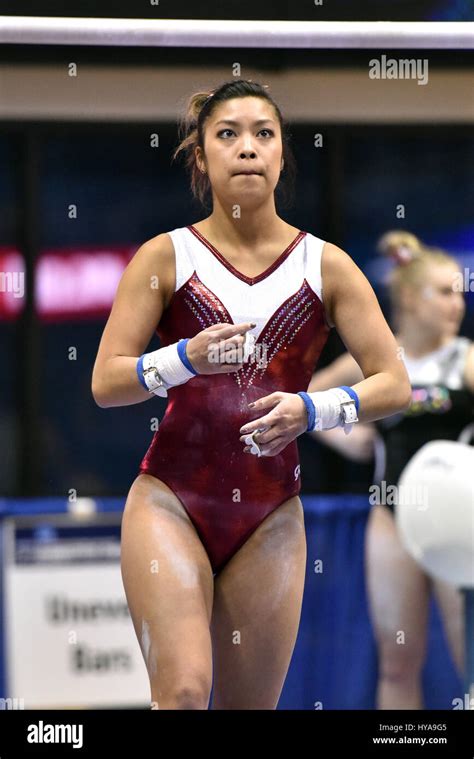 Morgantown West Virginia Usa 1st Apr 2017 Brown University Gymnast
