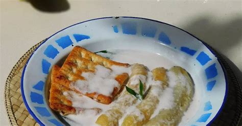 Resep Pisang Panggang Bakuah Santan Khas Minang Oleh Desmawati