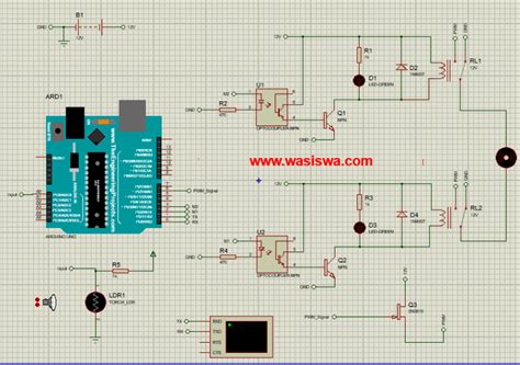 cara mengontrol kecepatan motor menggunakan arduino di proteus